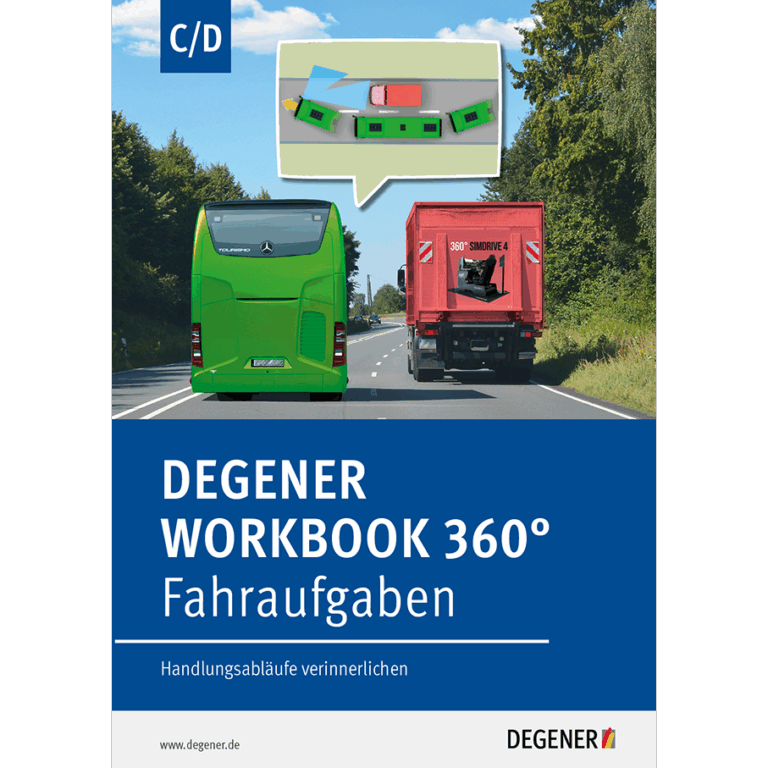 DEGENER Workbook 360° Fahraufgaben Klasse C/D » DEGENER Verlag Onlineshop